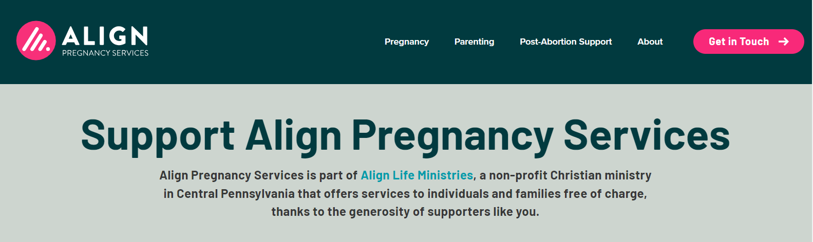 Support Us — Align Pregnancy Services Support Us — Align Pregnancy Services